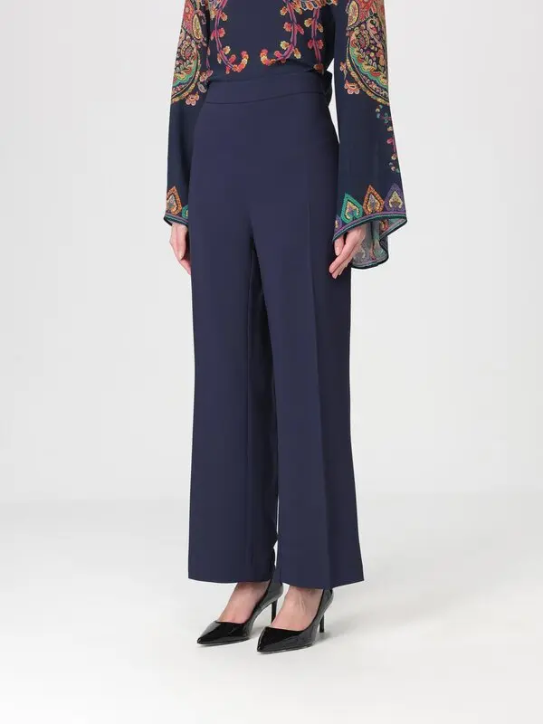 Etro Bootcut Tailored Pants - Black