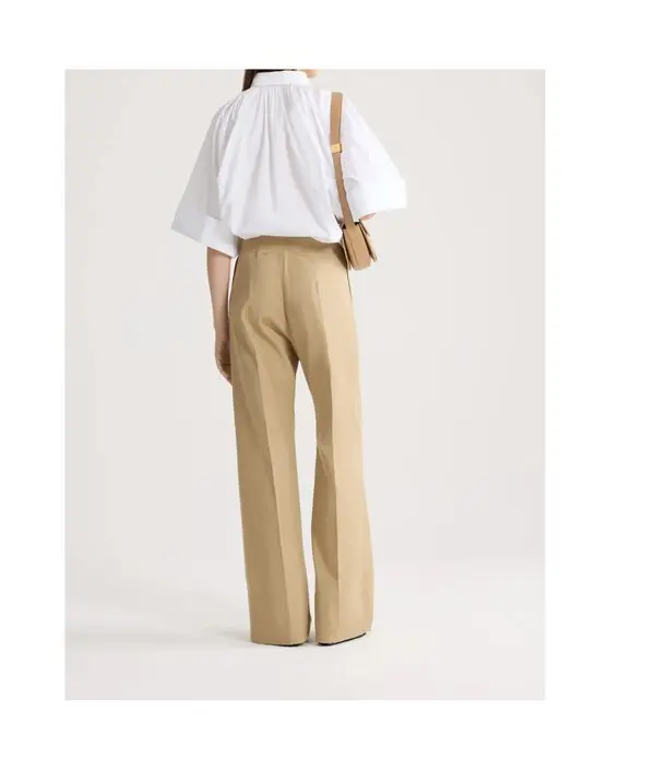 PATOU Gathered Oversized Shirt