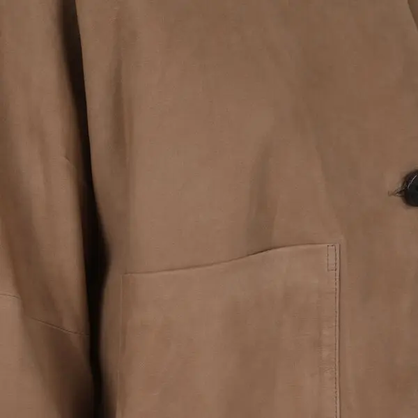 ARMA Boxy Button-front Jacket - Brown