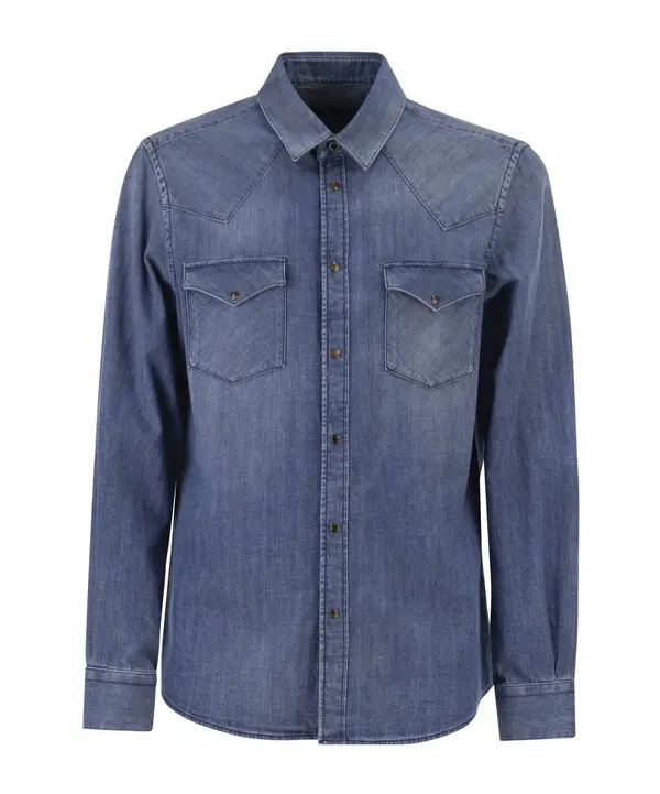 Peserico Western Patch-pocket Shirt