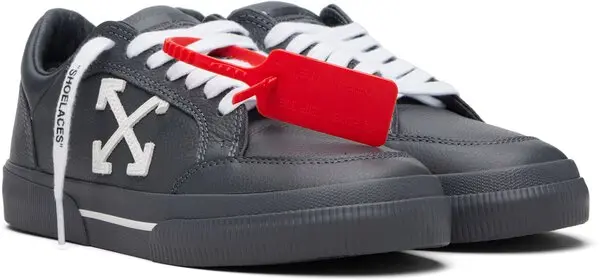 Off-White Vulcanized Sneakers - Dark Gray