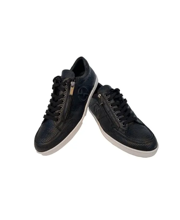 Giorgio Armani Logo Lacing Casual Sneakers