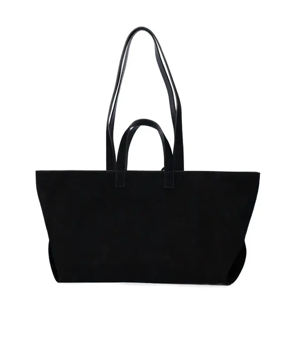 A.p.c. Le Drummer Suede Tote Bag - Black
