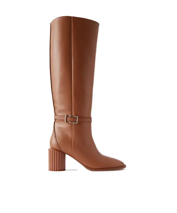 Zimmermann Eddie Lace-up Fan-shaped Knee-high Boots
