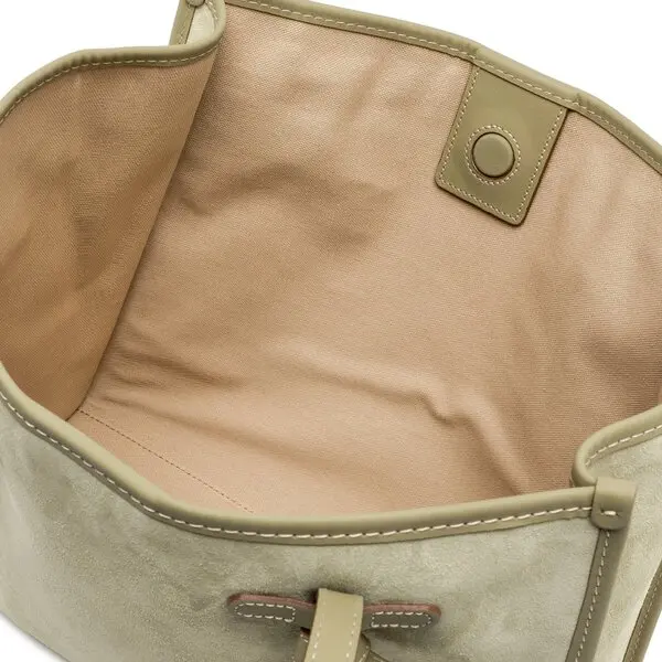 GIANNI CHIARINI Leather Shoulder Bag With Knot Detail - Willow