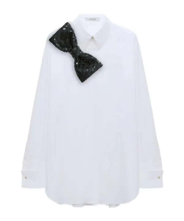 Dorothee Schumacher Oversized Shirt With Bow Detail