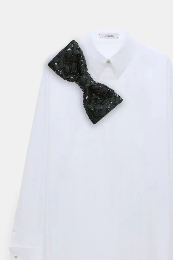 Dorothee Schumacher Oversized Shirt With Bow Detail
