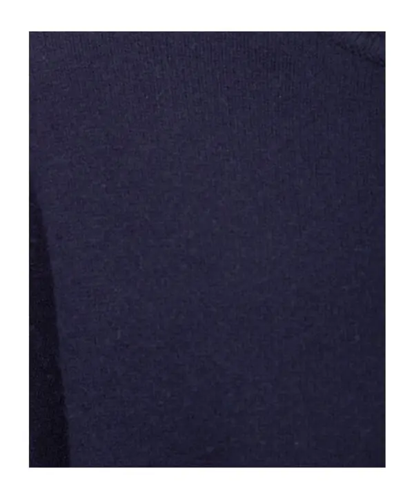 Extreme Cashmere Scott Short-sleeve Knitted Top - Navy