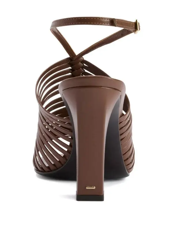 GIUSEPPE ZANOTTI Savoia Open Toe Sandals - Brown