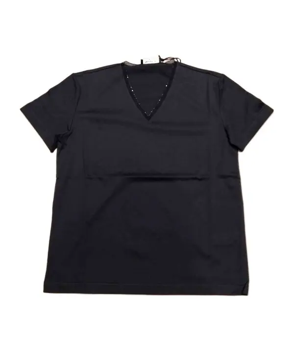 Fabiana Filippi V-neck Short Sleeve T-shirt