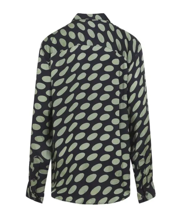 Dries Van Noten Caper Printed Shirt - Black