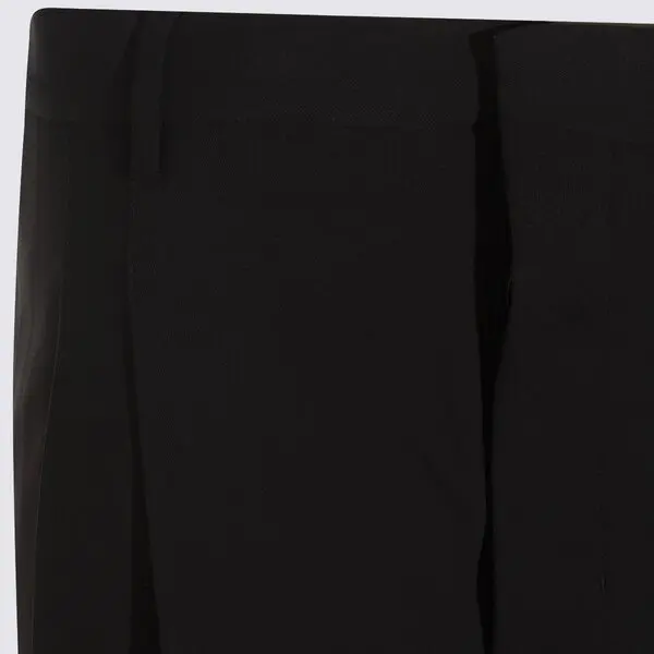 AMI Paris Tailored Pleated Shorts - Black