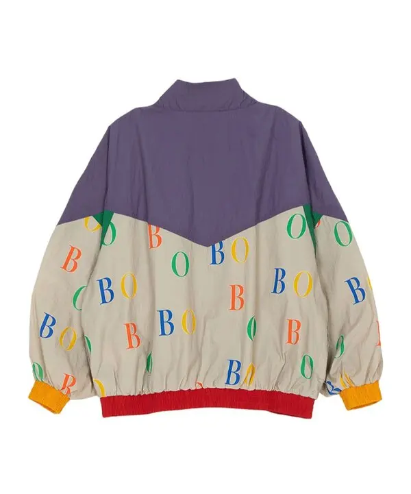 BOBO CHOSES Long Sleeve Jacket With Stand Collar
