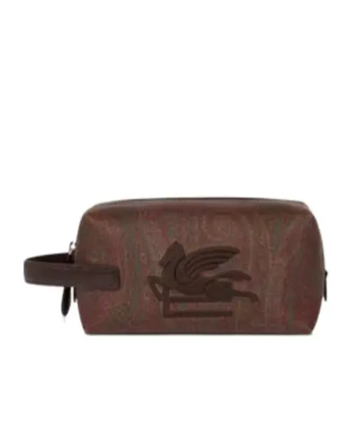 Etro Small Arnica Pouch Bag - Brown