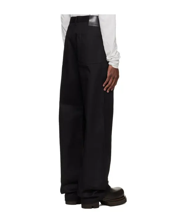 Rick Owens Temple Strobe Straight Leg Jeans