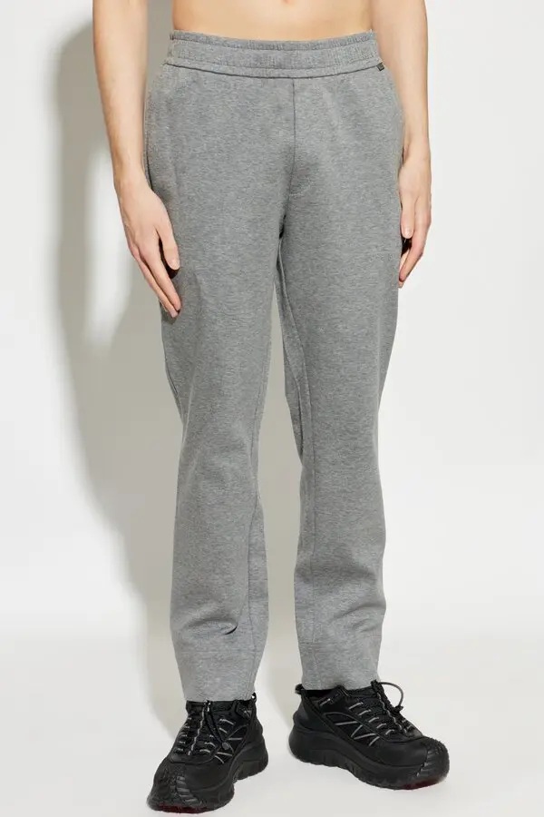 Moncler Straight-leg Joggers - Gray