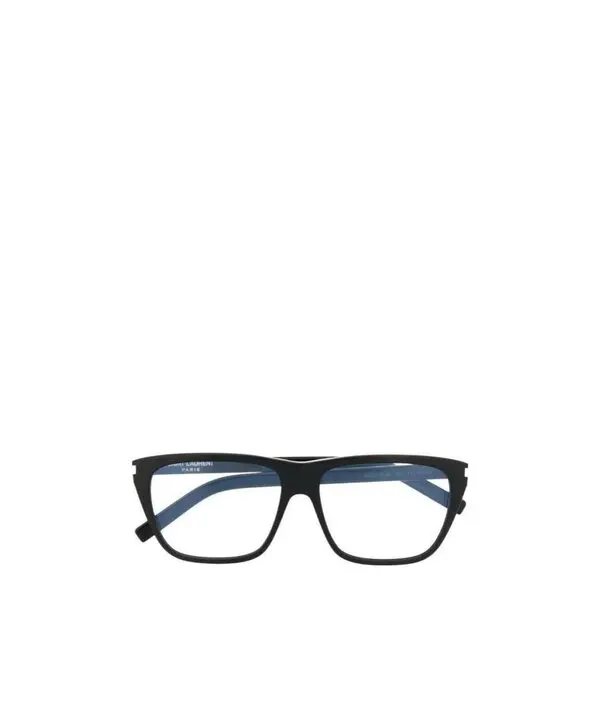 Saint Laurent Square Frame Eyeglasses - Blue