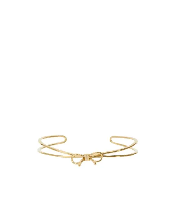 FERRAGAMO Bangle With Bow Motif - Gold