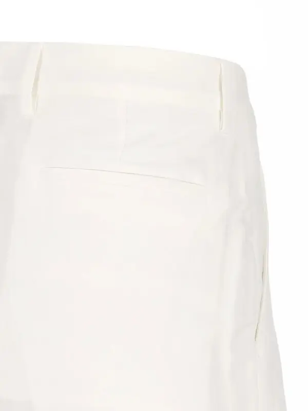 Brunello Cucinelli Pleated Tailored Trousers - White