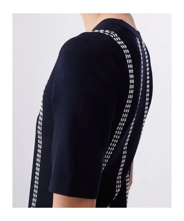 Liu Jo Vertical-line A-line Mini Dress