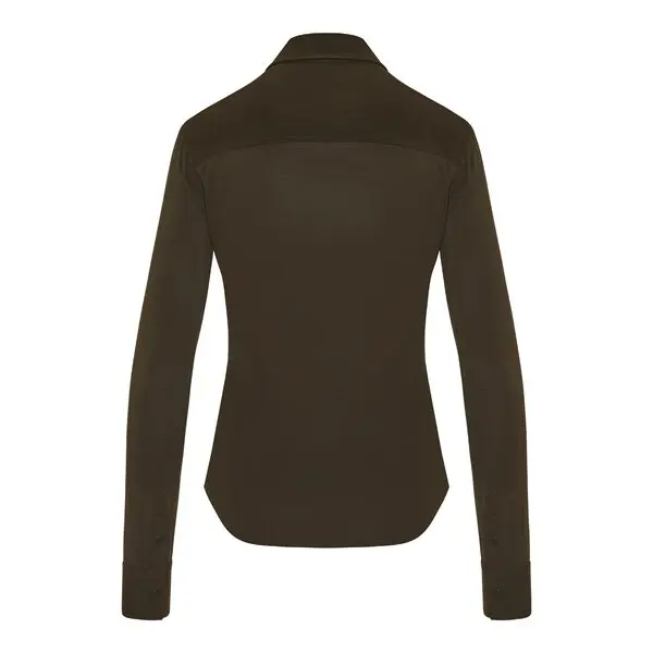 Alaïa Button-up Long Sleeve Shirt