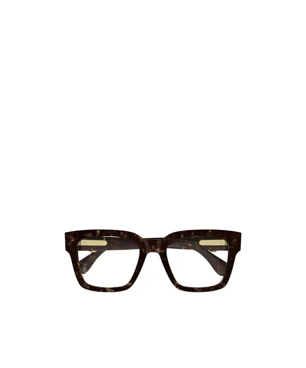 Cartier Square Frame Eyeglasses - Black