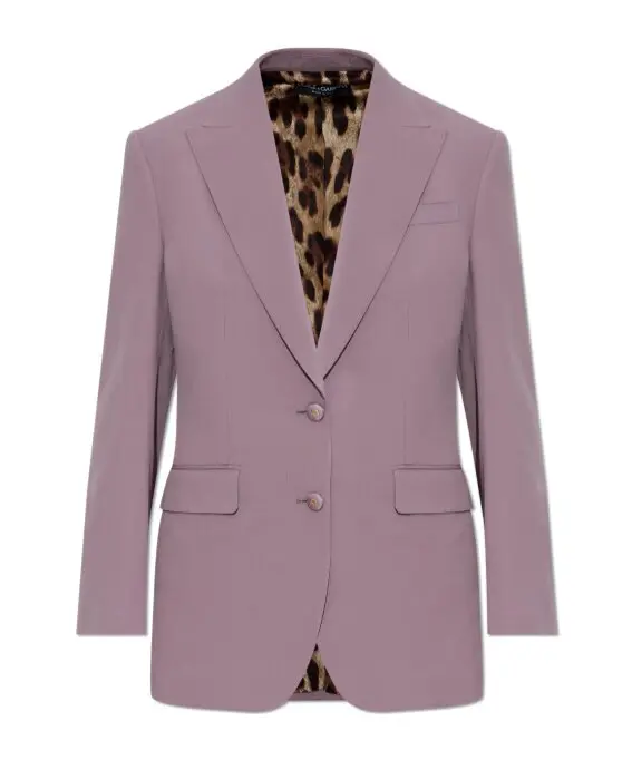 Dolce & Gabbana Single-breasted Blazer - Gray