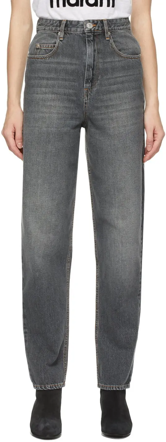 Isabel Marant Étoile High-rise Tapered Jeans