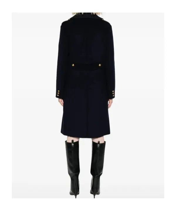 P.a.r.o.s.h Double-breasted Long-sleeved Coat
