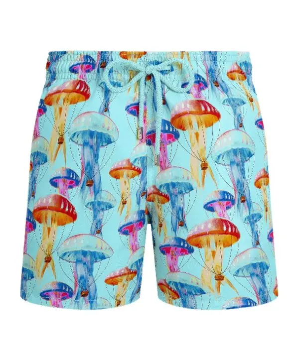 Vilebrequin Jellyfish Print Swim Shorts - Oxygen