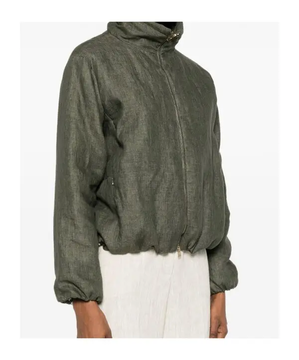 Herno High-neck Zip-up Jacket - Black