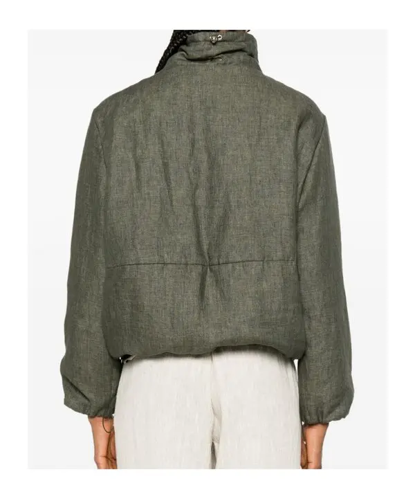 Herno High-neck Zip-up Jacket - Black