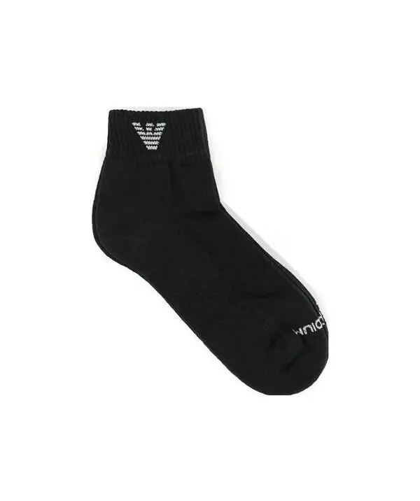 Emporio Armani Logo Ankle Socks - Black