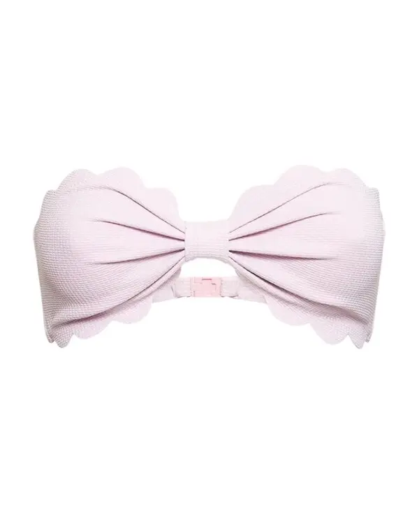 Marysia Antibes Scalloped Tube Top - White
