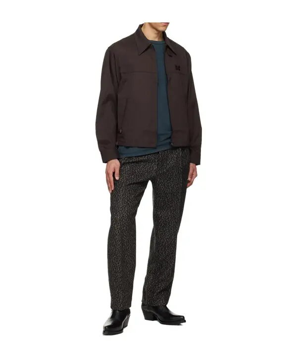 Needles Sport Long-sleeved Casual Jacket - Brown