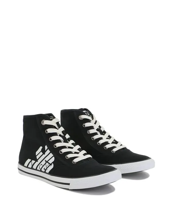 EA7 High-top Logo Casual Sneakers