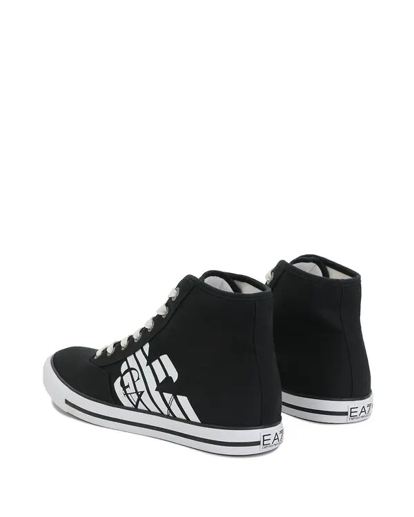 EA7 High-top Logo Casual Sneakers