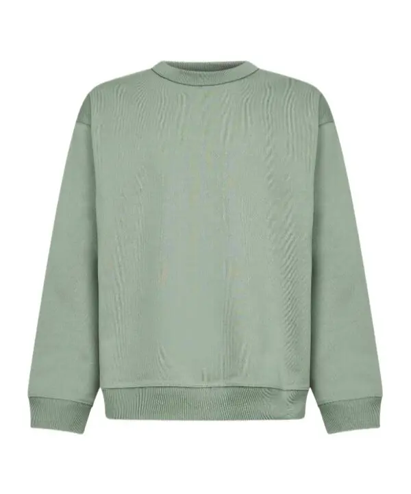 Dries Van Noten Crew Neck Long Sleeve Sweatshirt - Gray