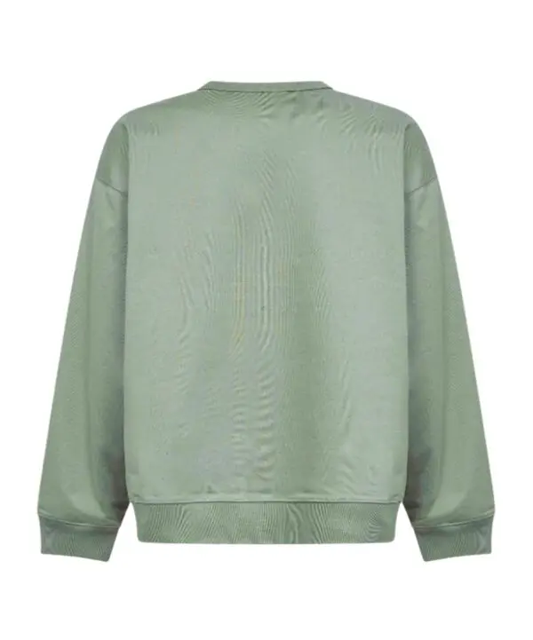 Dries Van Noten Crew Neck Long Sleeve Sweatshirt - Gray