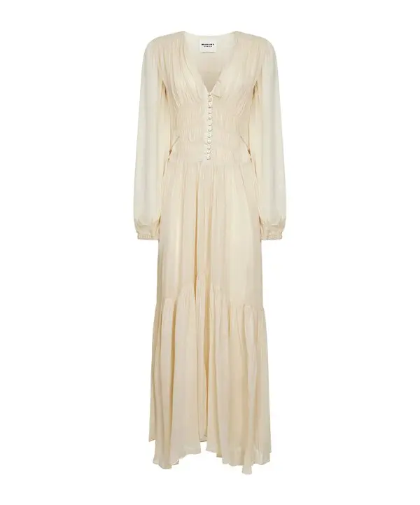 Isabel Marant Étoile Briane V-neck Maxi Dress - No