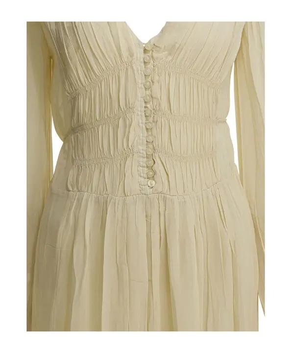 Isabel Marant Étoile Briane V-neck Maxi Dress - No