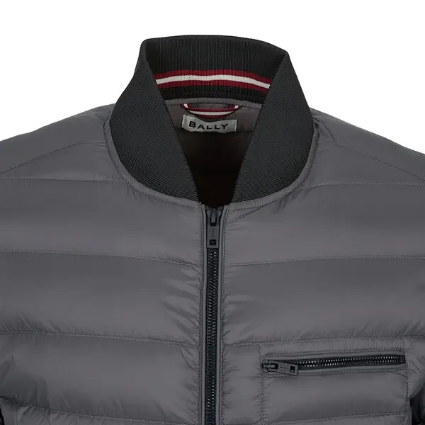 Bally Quilted Puffer Jacket With Logo Detail