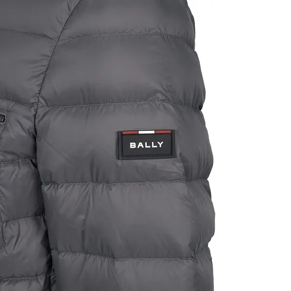 Bally Quilted Puffer Jacket With Logo Detail