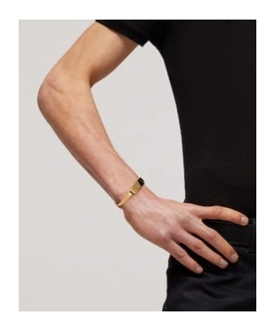 Gucci Stirrup Motif Bangle Bracelet