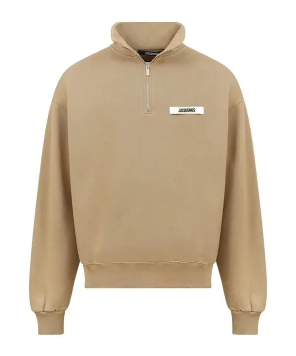 Jacquemus Logo Patch High-neck Sweatshirt - No