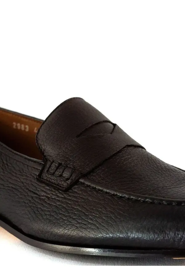 DOUCAL'S Slip-on Penny Loafers