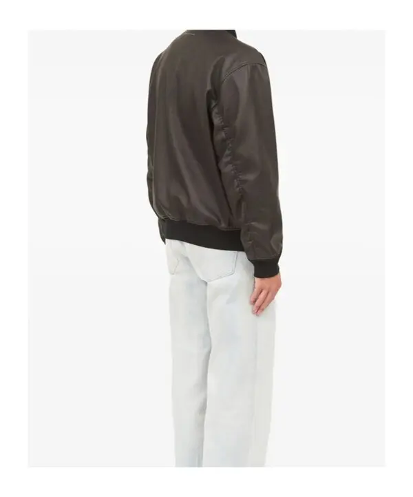 MAISON MARGIELA Leather-effect Bomber Jacket