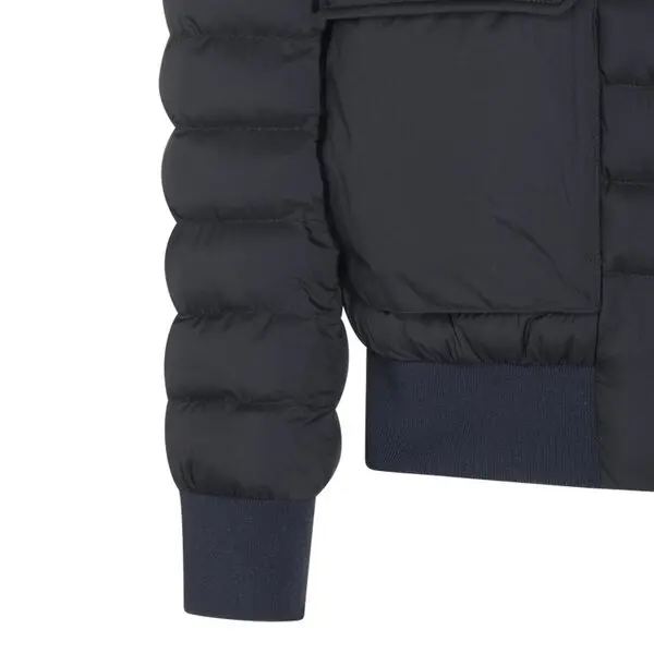 Herno Quilted Zip-up Jacket With Pockets