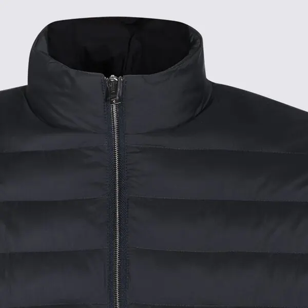 Herno Quilted Zip-up Jacket With Pockets