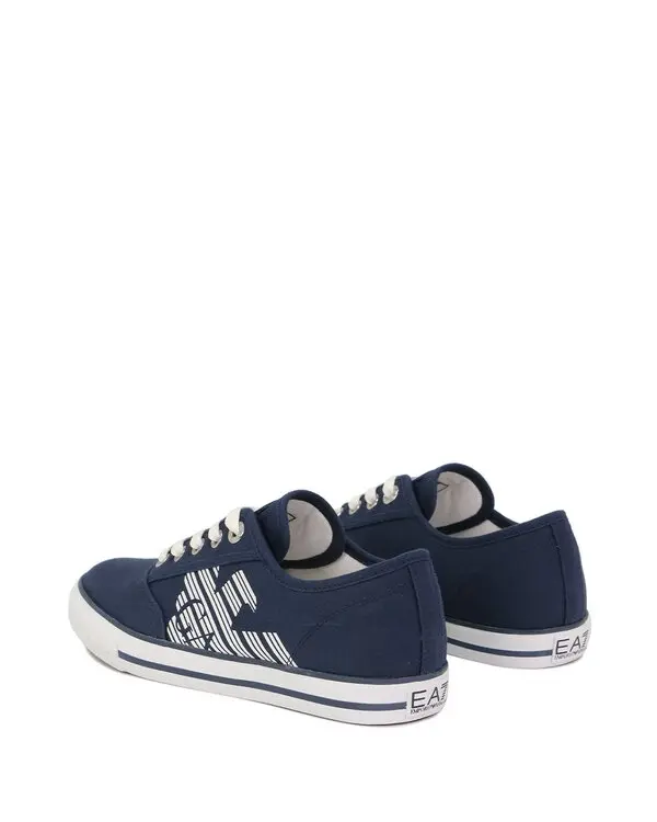 EA7 Logo Strap Casual Sneakers